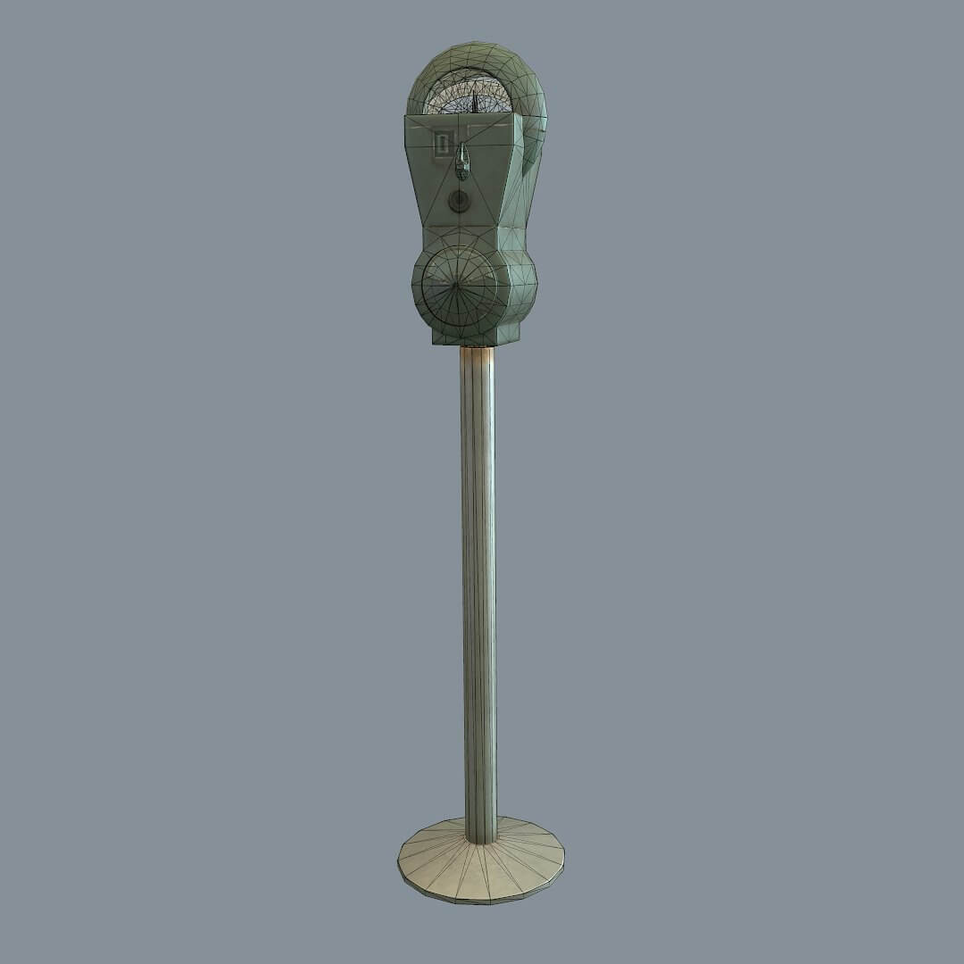 Parking Meter - 3D Model by yn-delmund