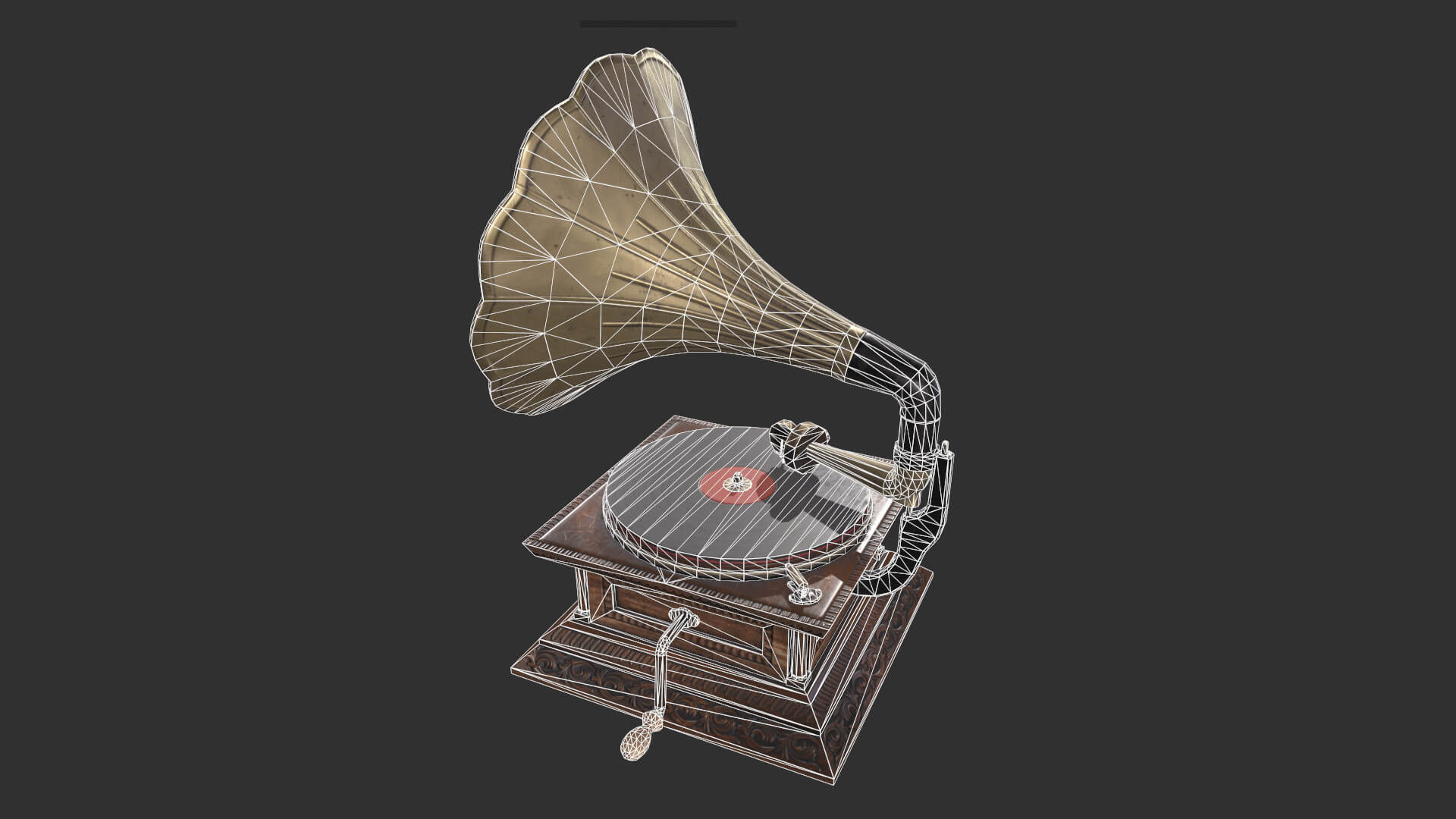 Phonograph - 3D Model by yn-delmund