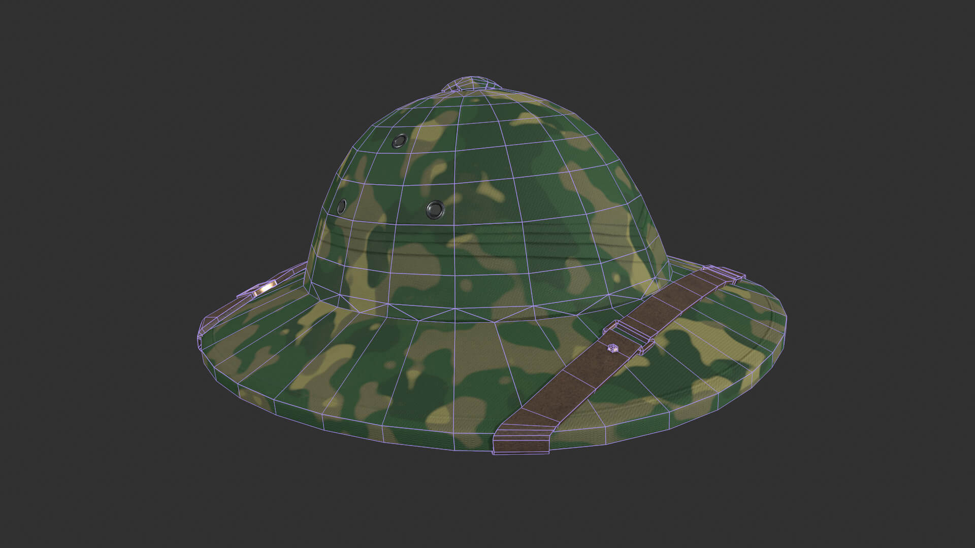 Pith Hat - 3D Model by yn-delmund