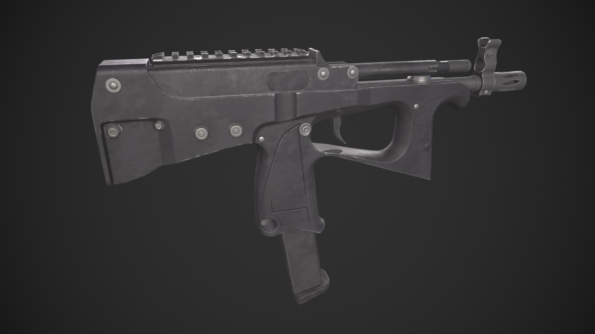 Pp 2000 Submachine Gun - 3D Model by yn-delmund