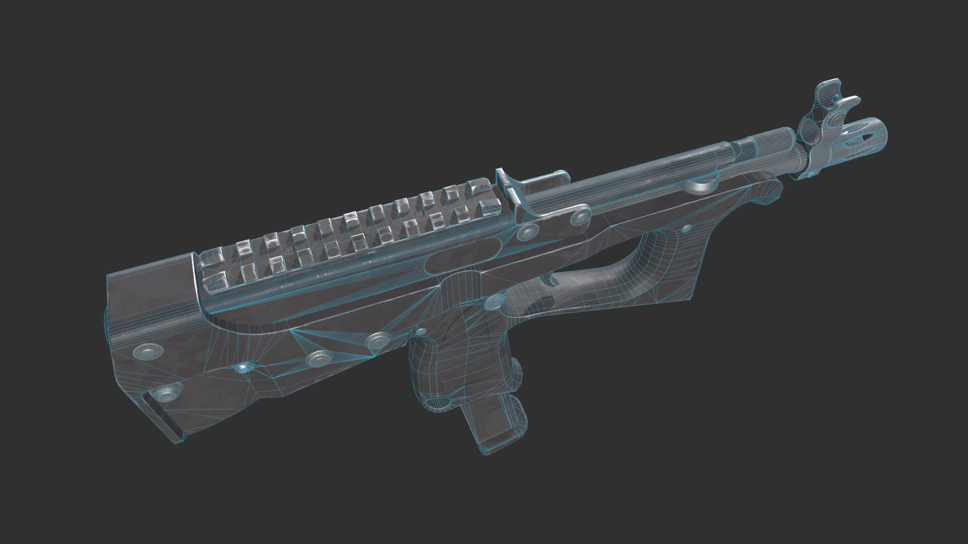Pp 2000 Submachine Gun - 3D Model by yn-delmund