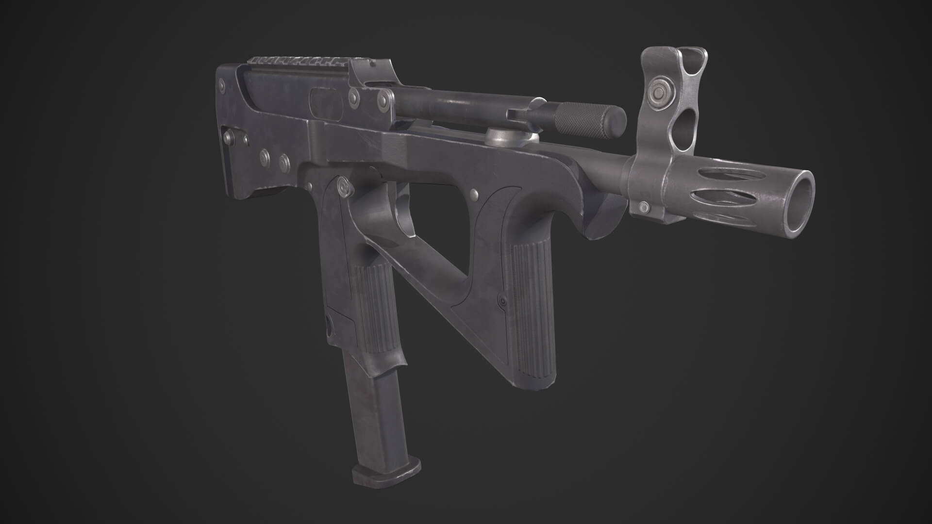 Pp 2000 Submachine Gun - 3D Model by yn-delmund