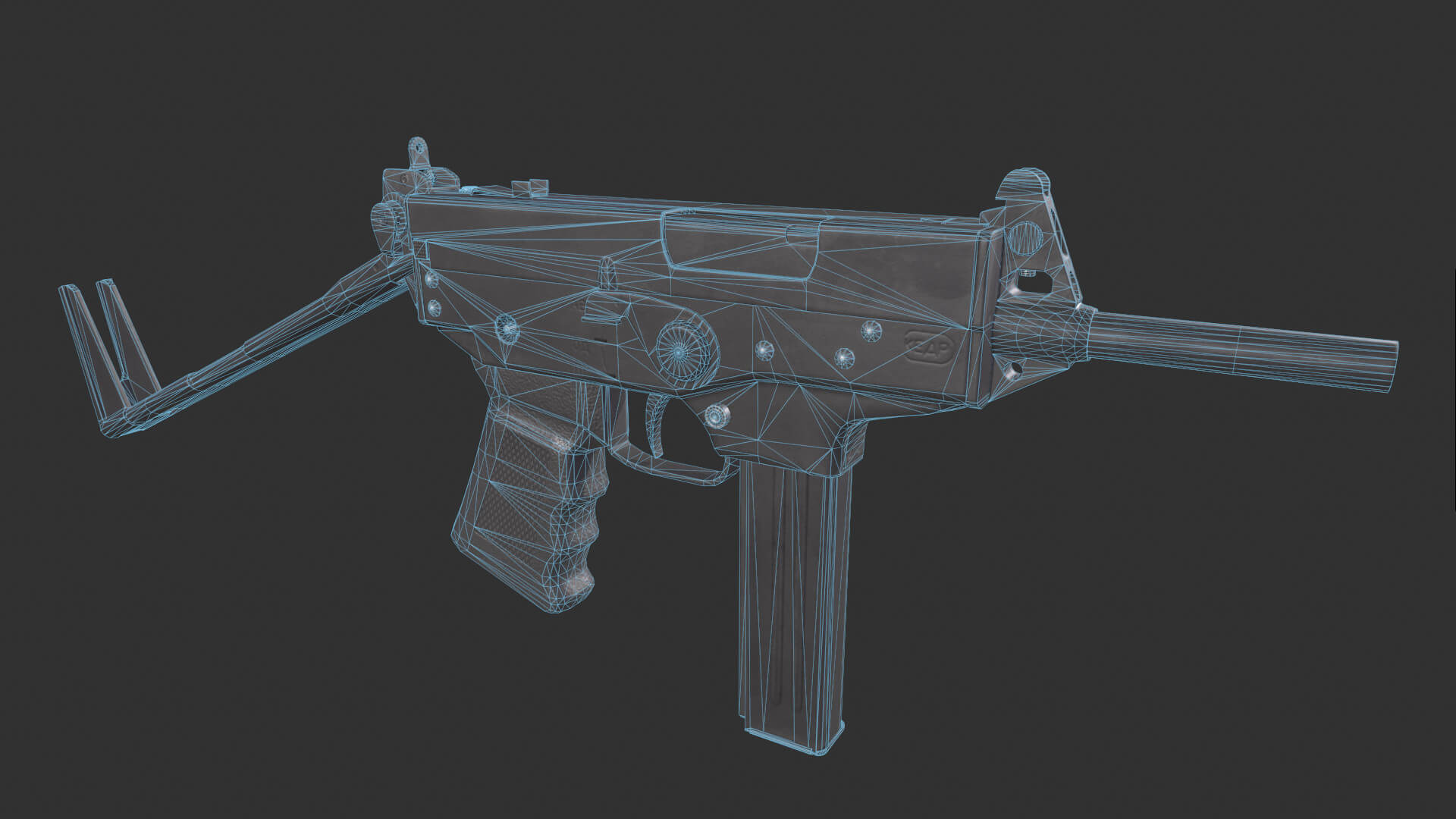 PP-91 Kedr 3D Model by yn-delmund