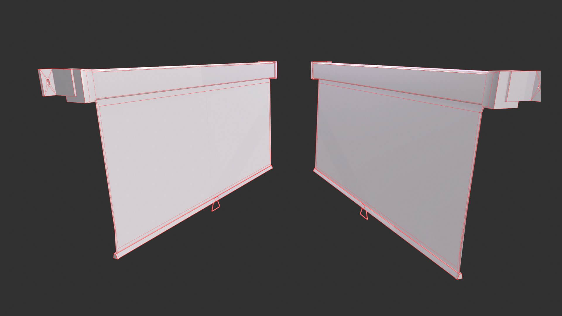 Projector Screen - 3D Model by yn-delmund