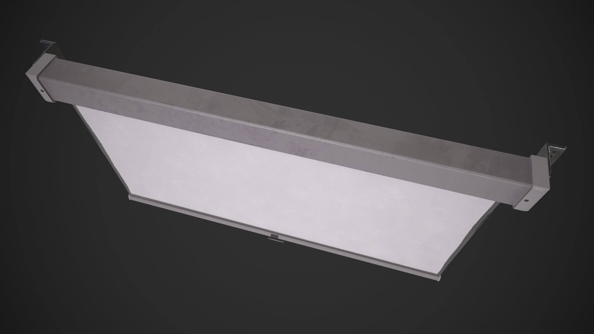 Projector Screen - 3D Model by yn-delmund