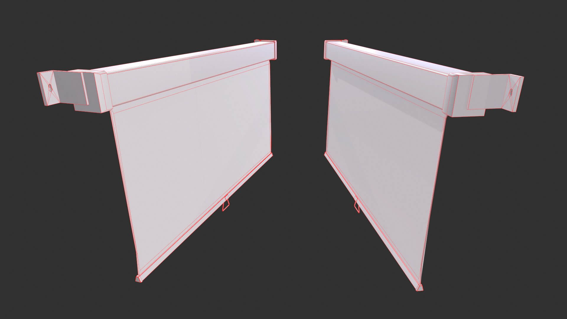 Projector Screen - 3D Model by yn-delmund