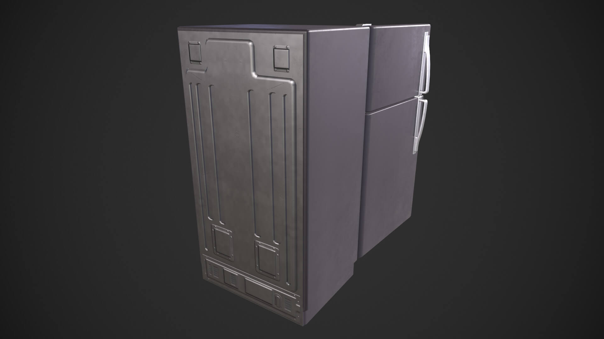 Refrigerator - 3D Model by yn-delmund
