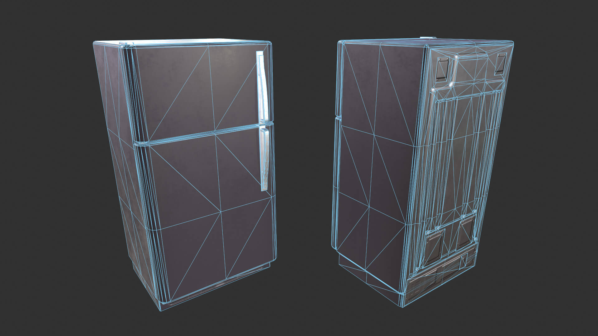 Refrigerator - 3D Model by yn-delmund