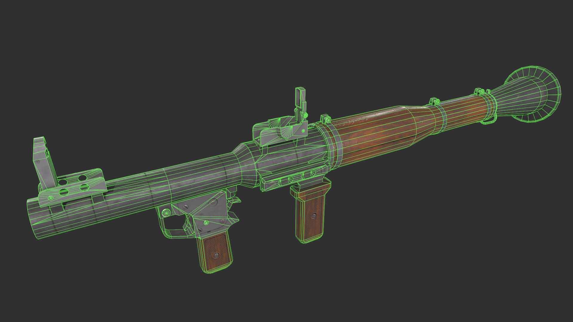 RPG-7 Grenade Launcher 3D Model by yn-delmund