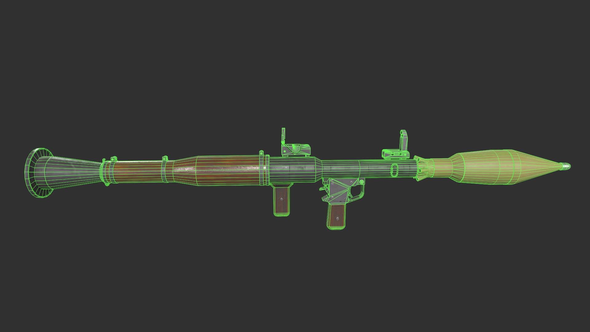 RPG-7 Grenade Launcher 3D Model by yn-delmund