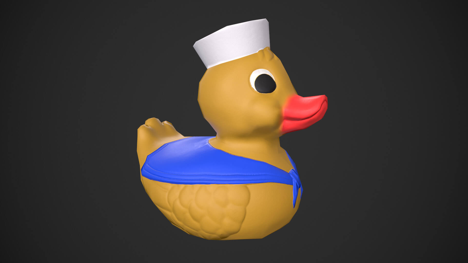 Rubber Duck Toy - 3D Model by yn-delmund
