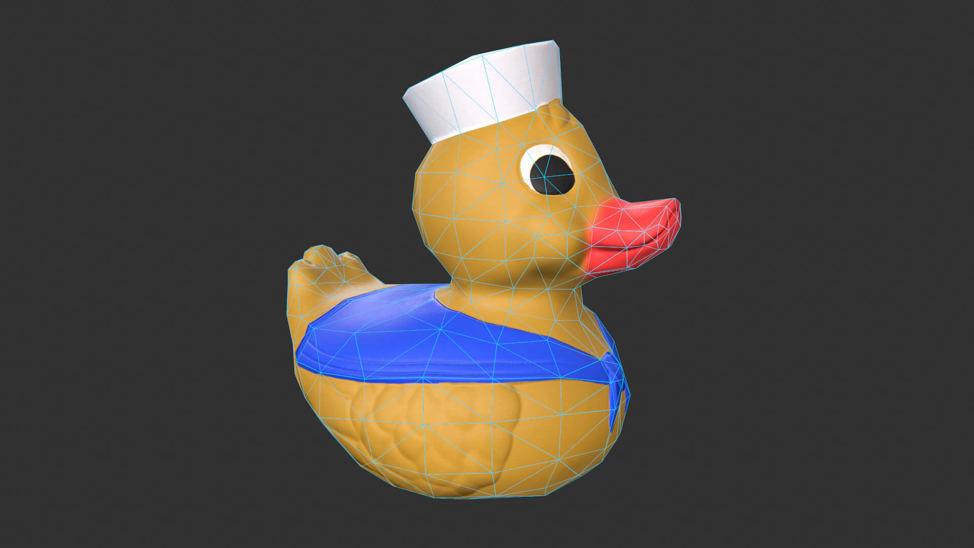 Rubber Duck Toy - 3D Model by yn-delmund