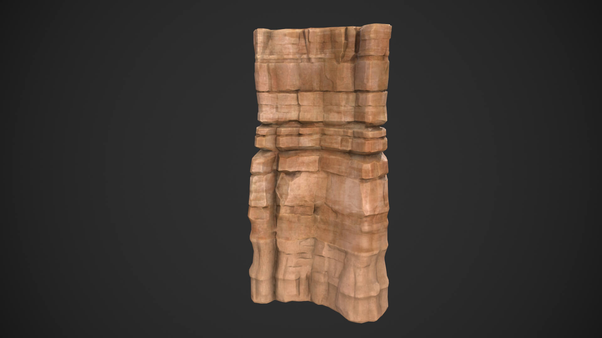 Sandstone Cliff Set - 3D Model by yn-delmund