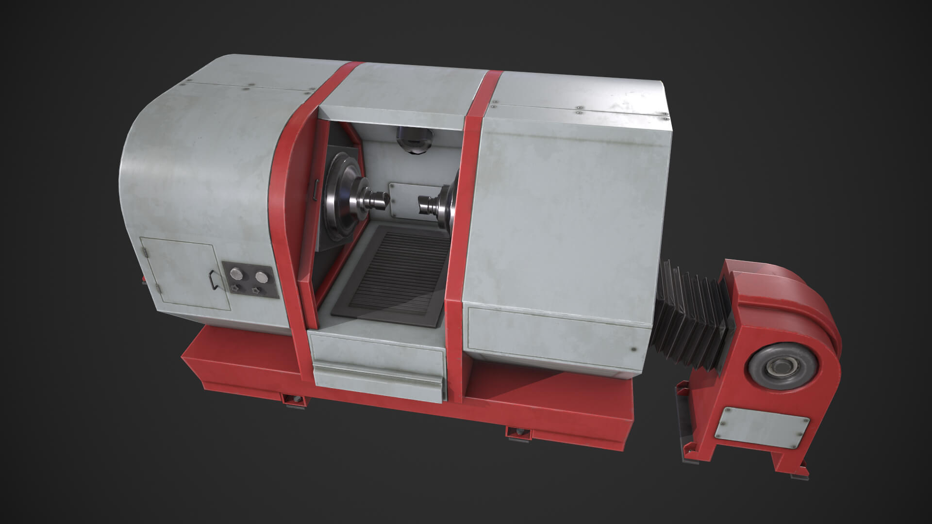 Sci-Fi Laboratory Machine 3D Model by yn-delmund