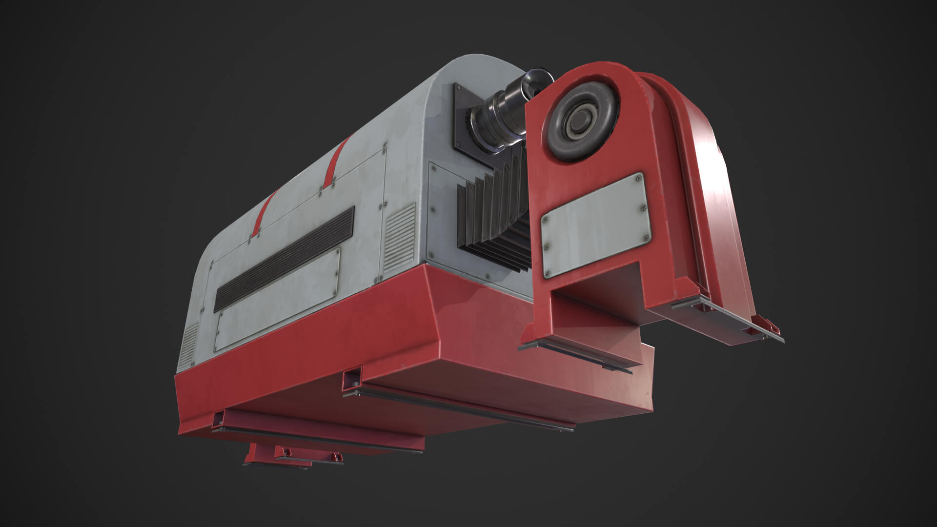 Sci-Fi Laboratory Machine 3D Model by yn-delmund