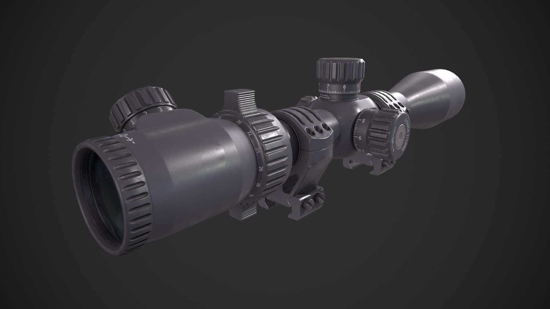 Scope 8x - 3D Model by yn-delmund