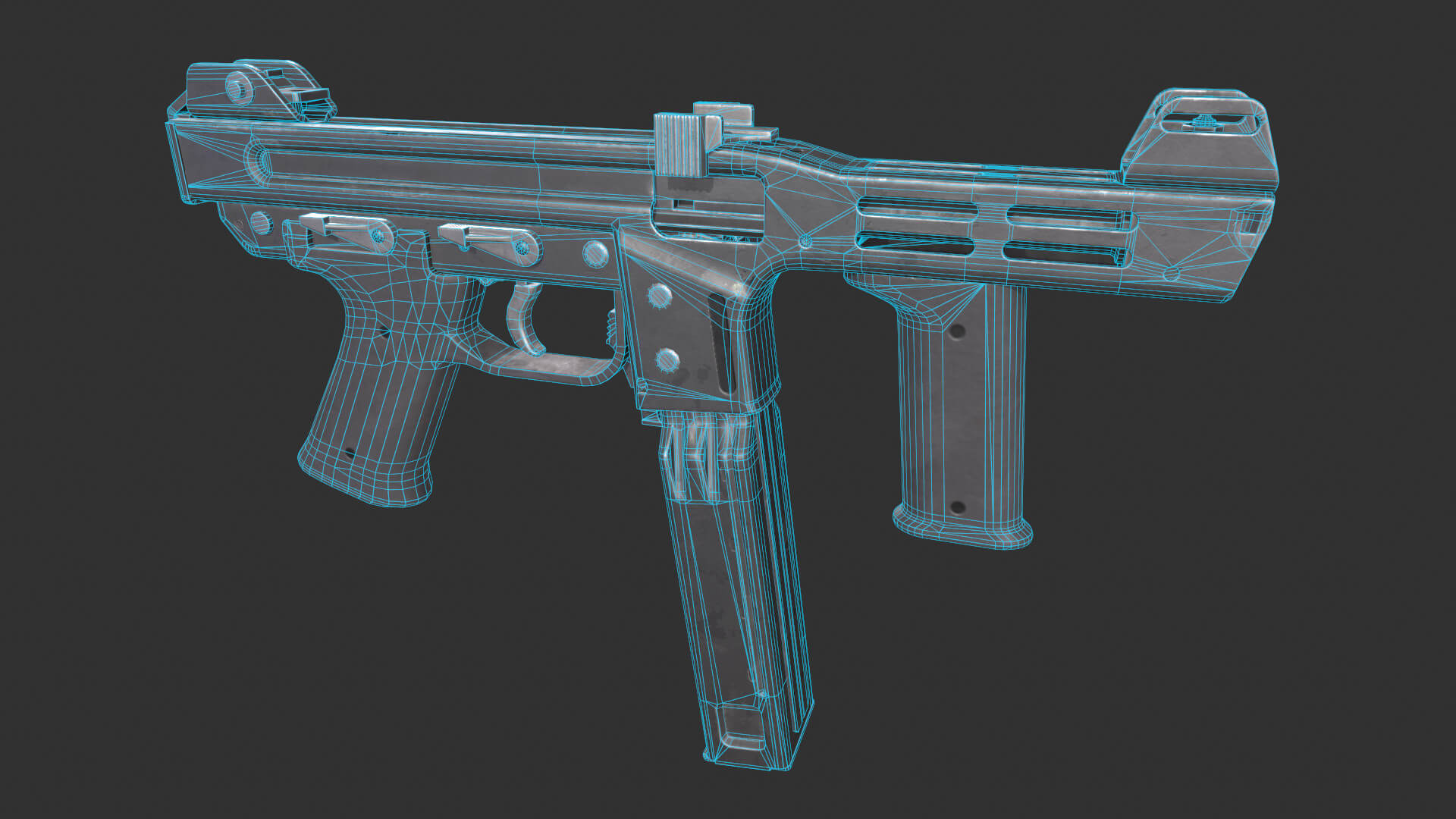 Specter M4 SMG - 3D Model by yn-delmund