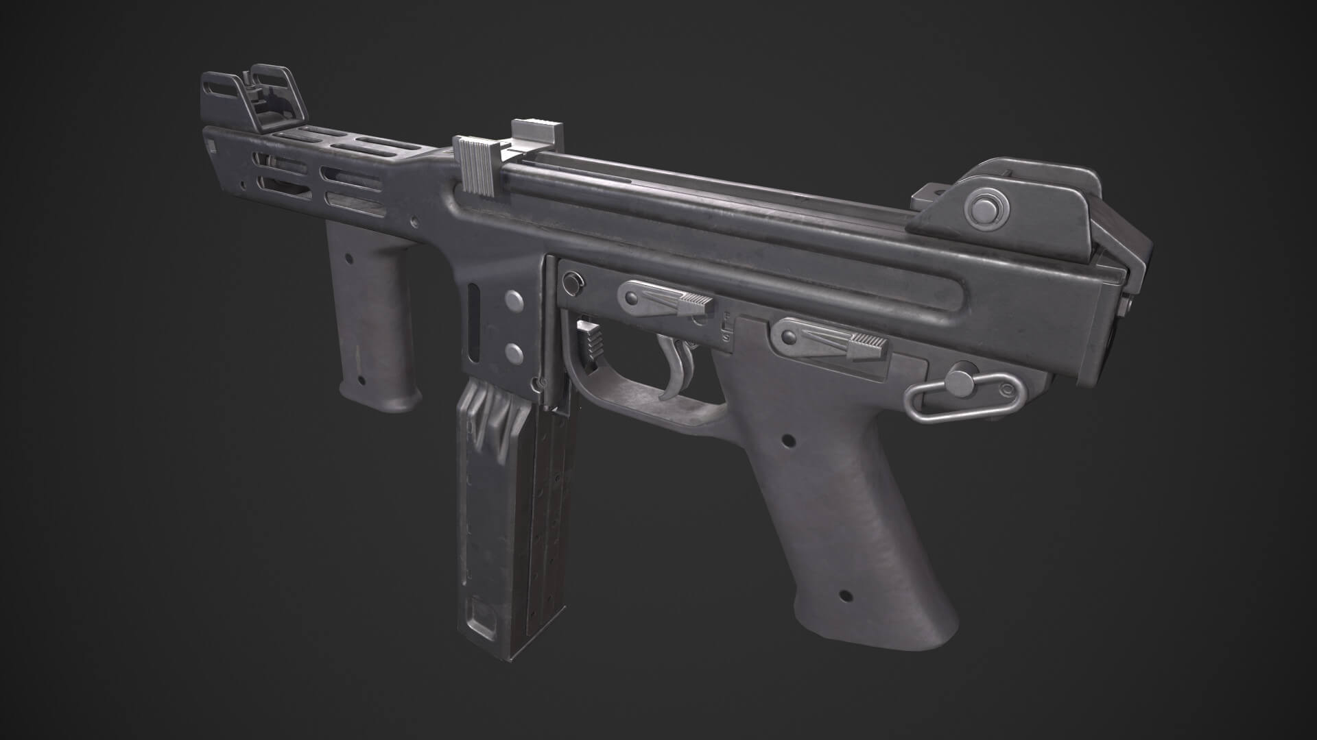 Specter M4 SMG - 3D Model by yn-delmund