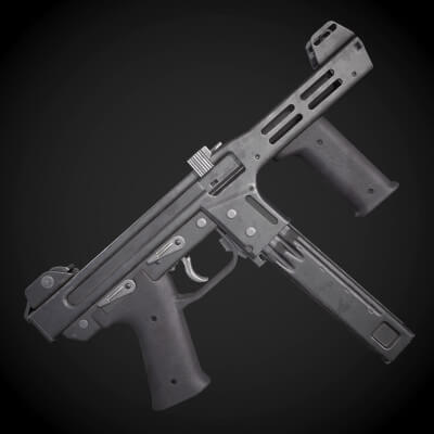 Specter M4 SMG - 3D Model by yn-delmund