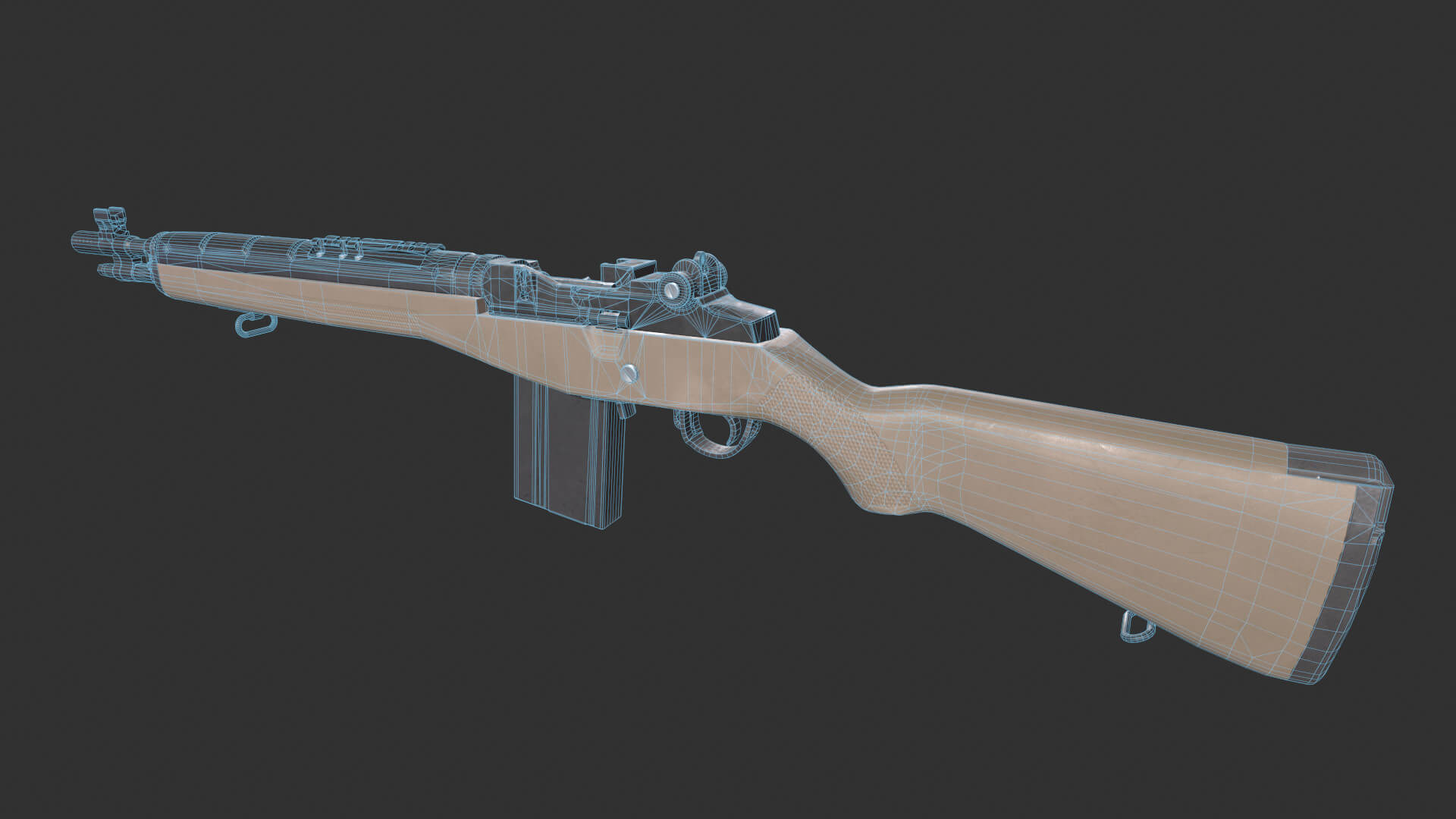 Springfield Armory M1A - 3D Model by yn-delmund
