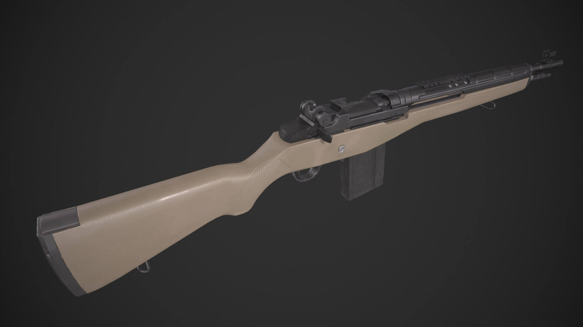 Springfield Armory M1A - 3D Model by yn-delmund