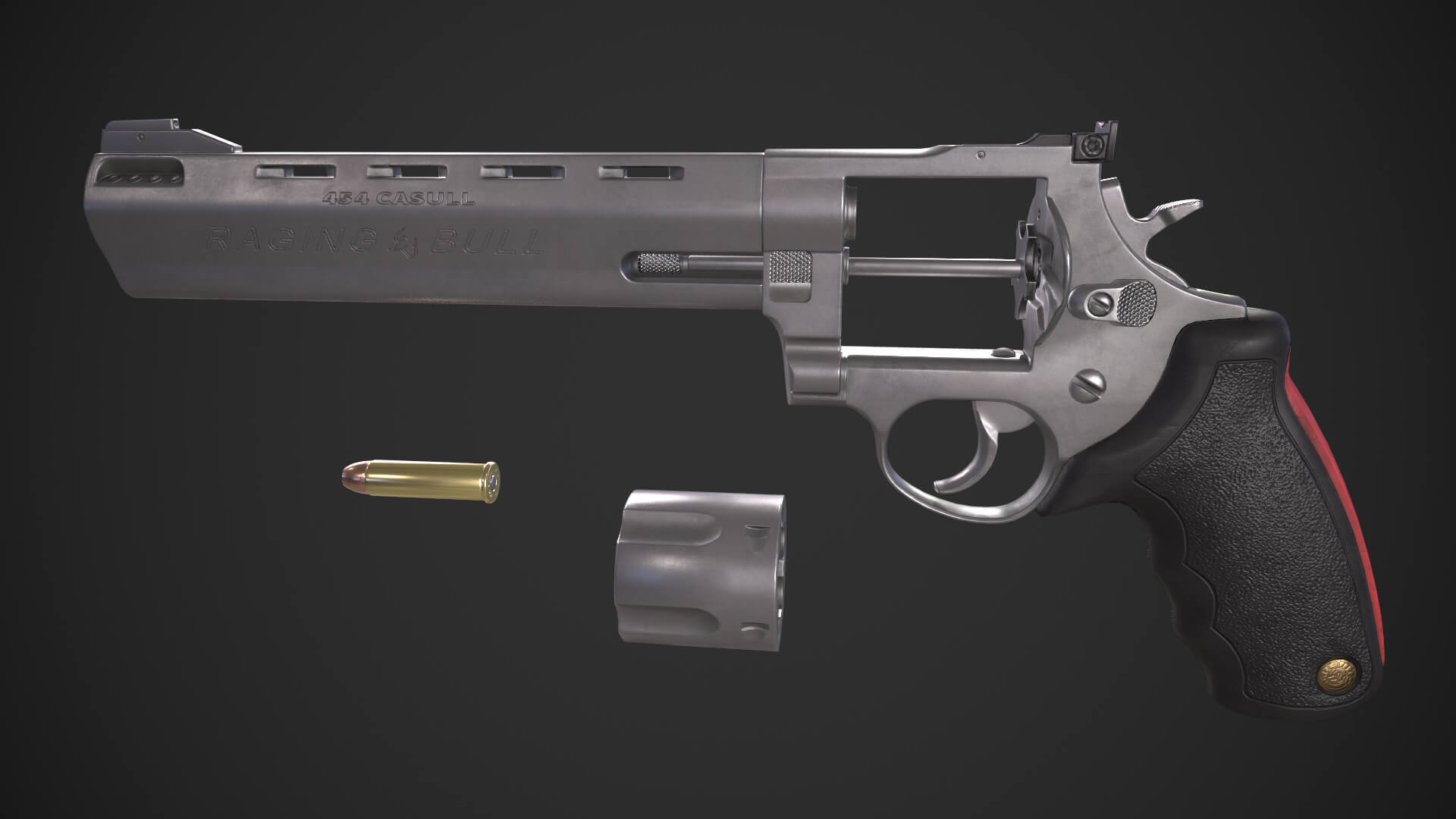 Raging Bull Revolver Black