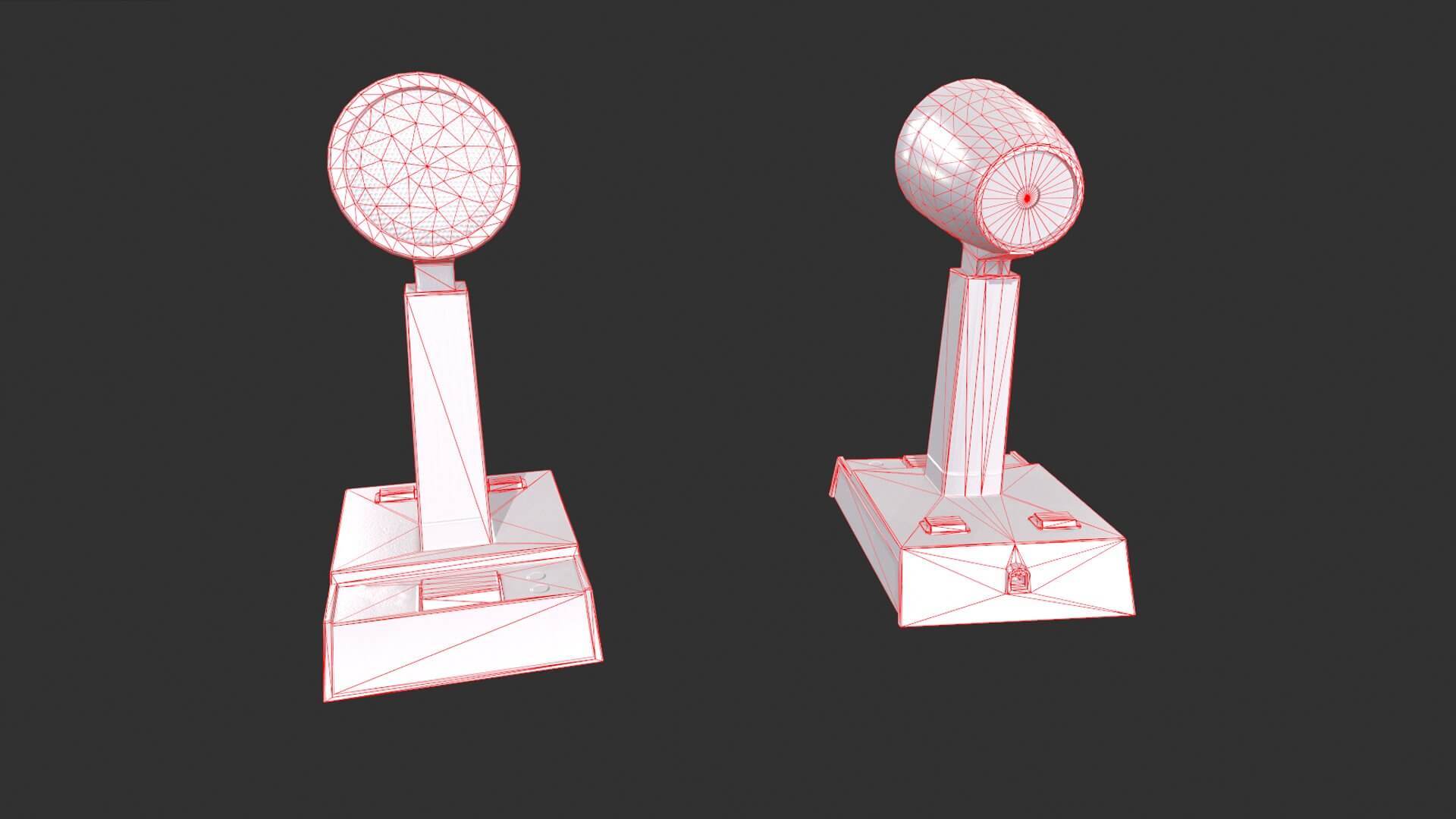Vintage Radio Microphone - 3D Model by yn-delmund