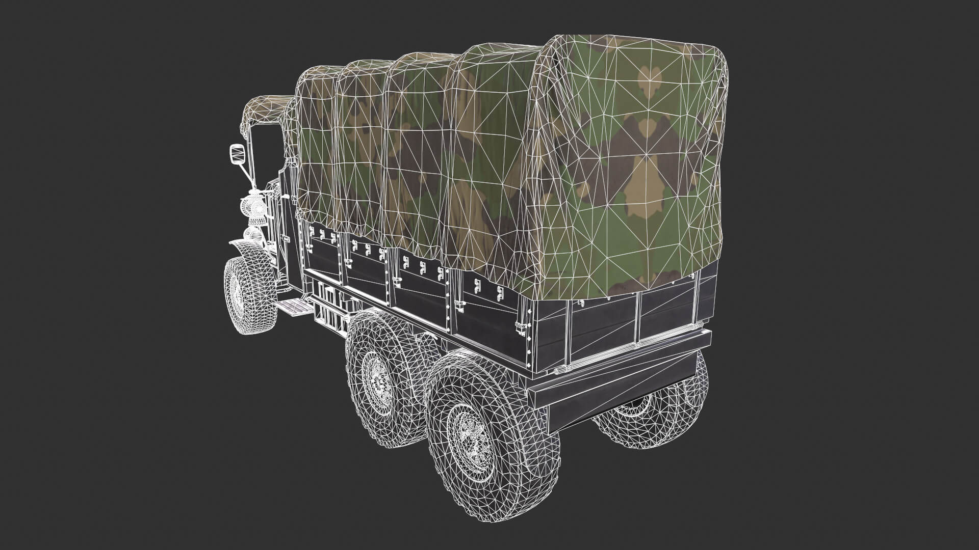 Vintage Utility Truck - 3D Model by yn-delmund