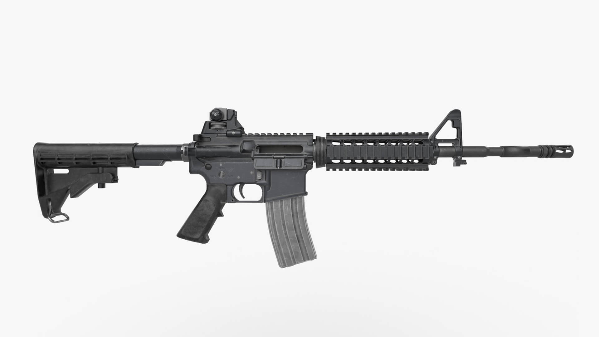 Assault Rifle M4A1 - 3D Model by yousaf