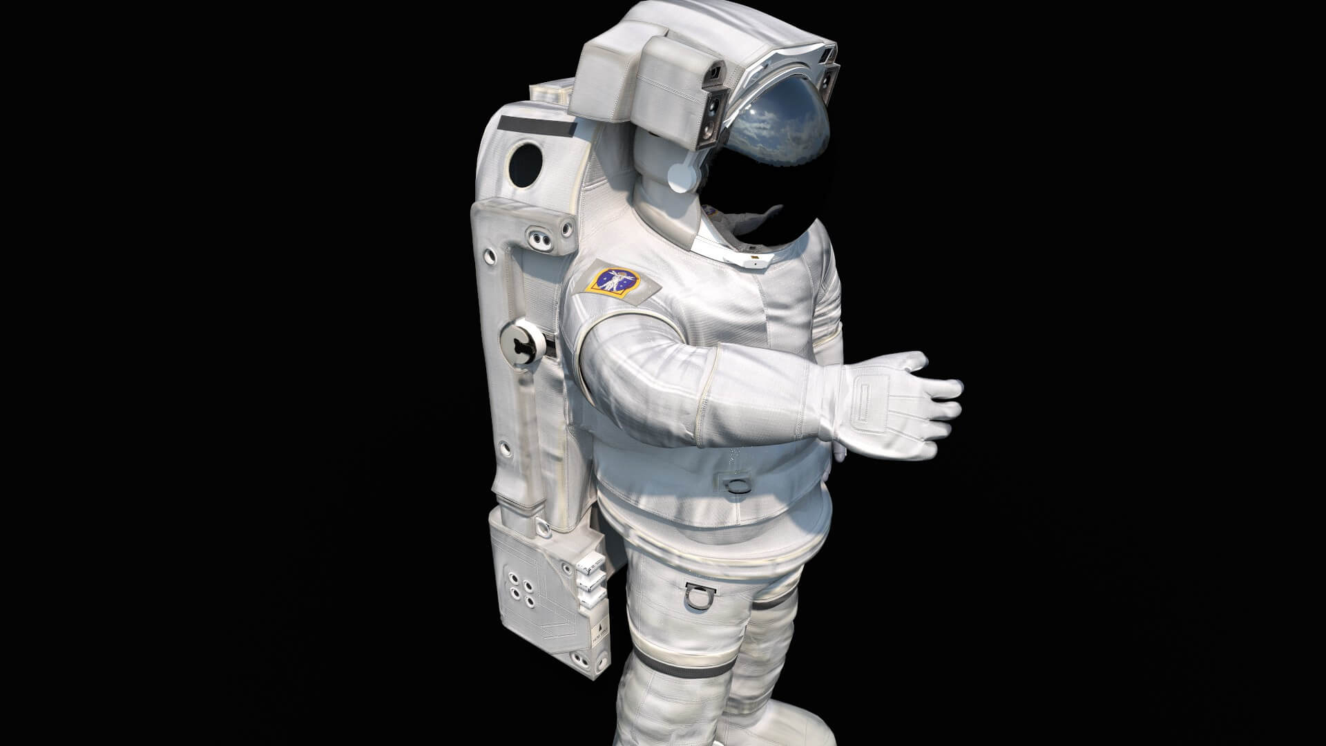 Astronaut NASA Spacesuit - 3D Model by yousaf