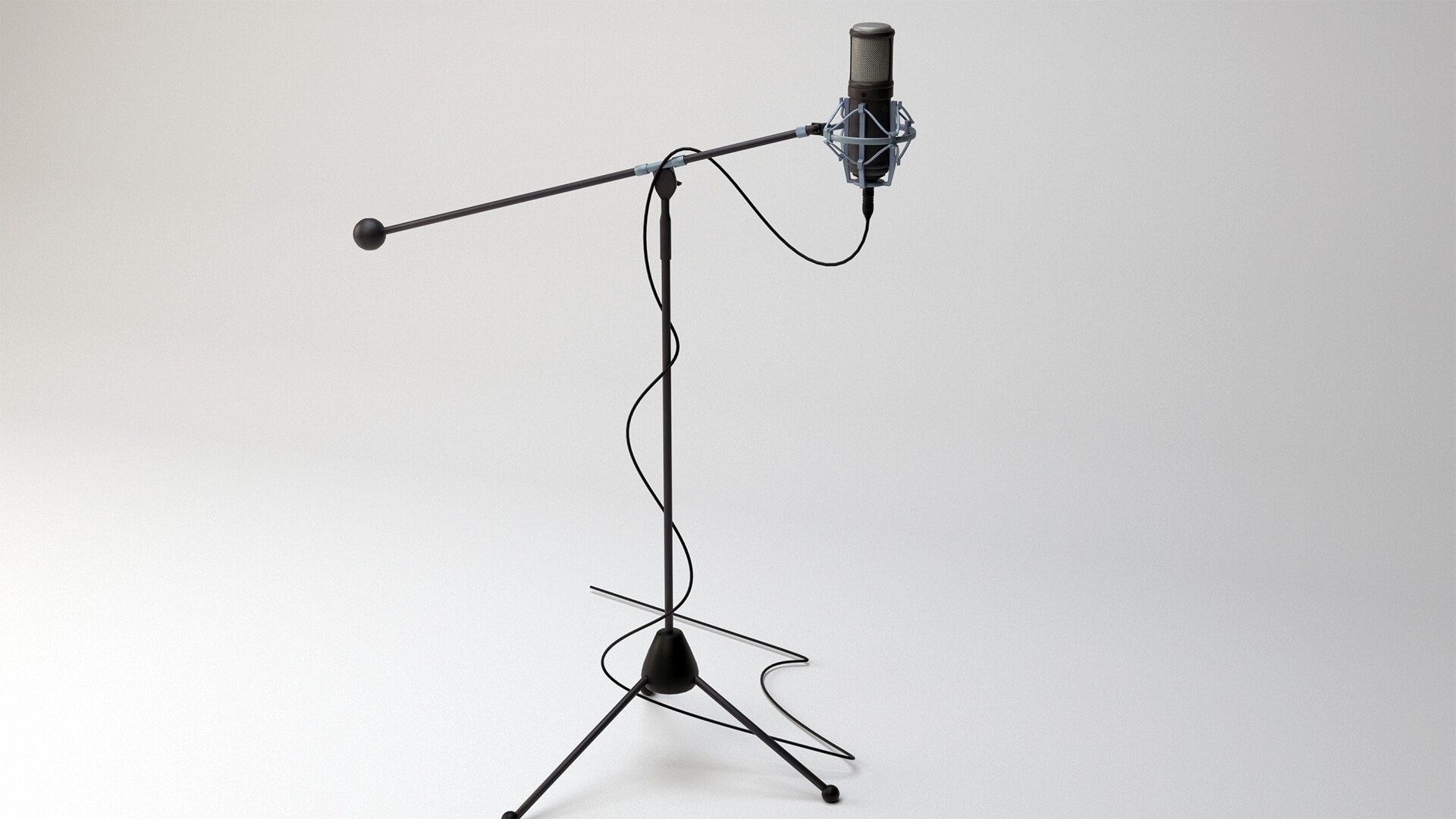 Microphone 3D Model by yousaf