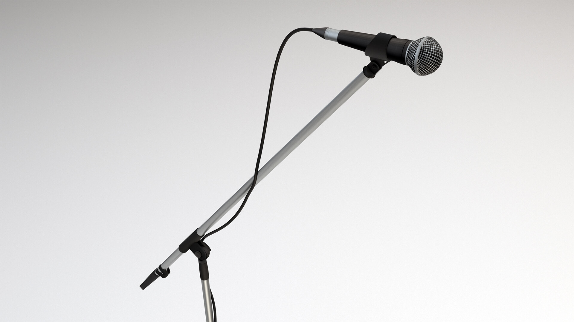Microphone 3D Model by yousaf