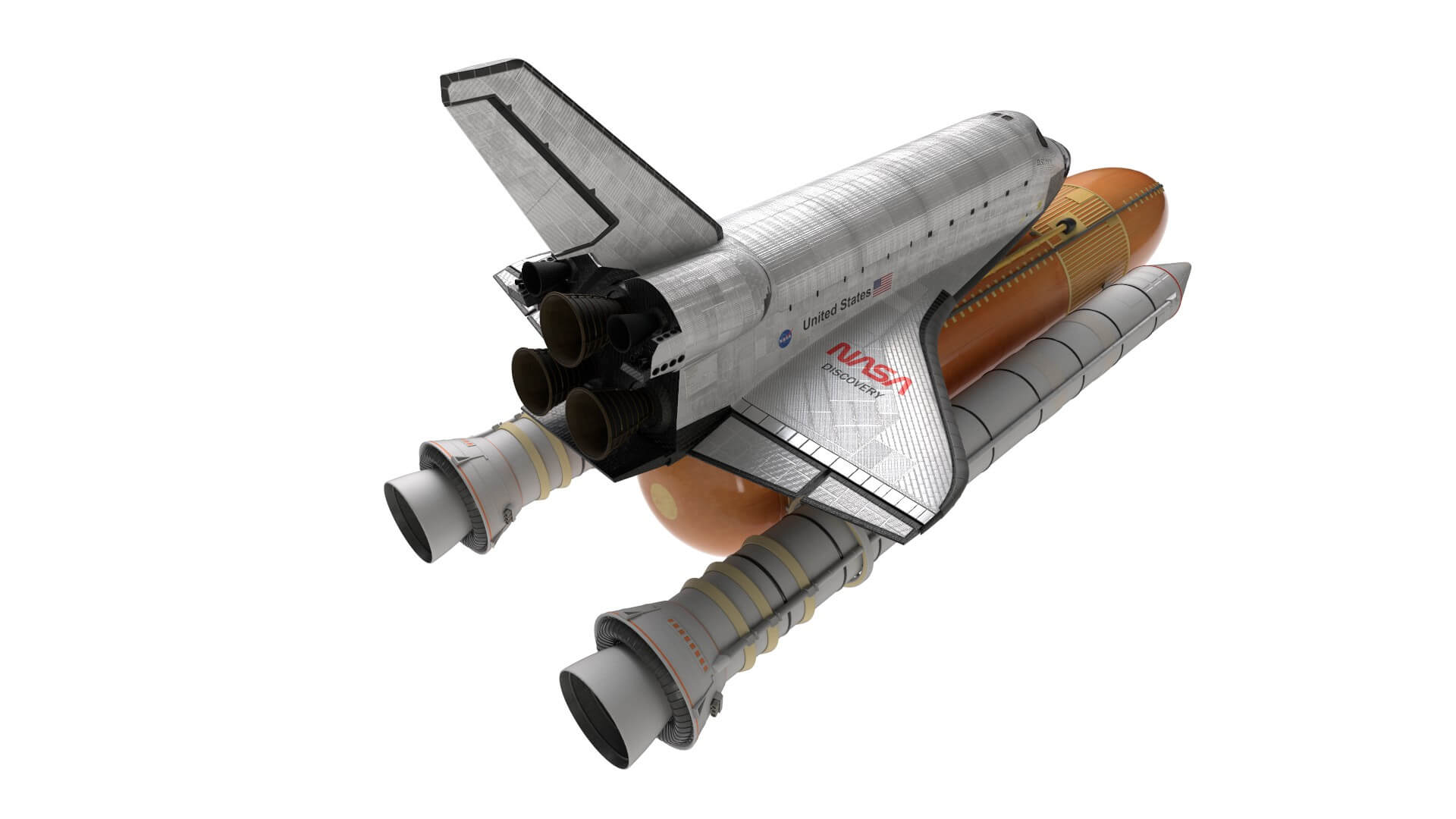 Space Shuttle NASA - 3D Model by yousaf