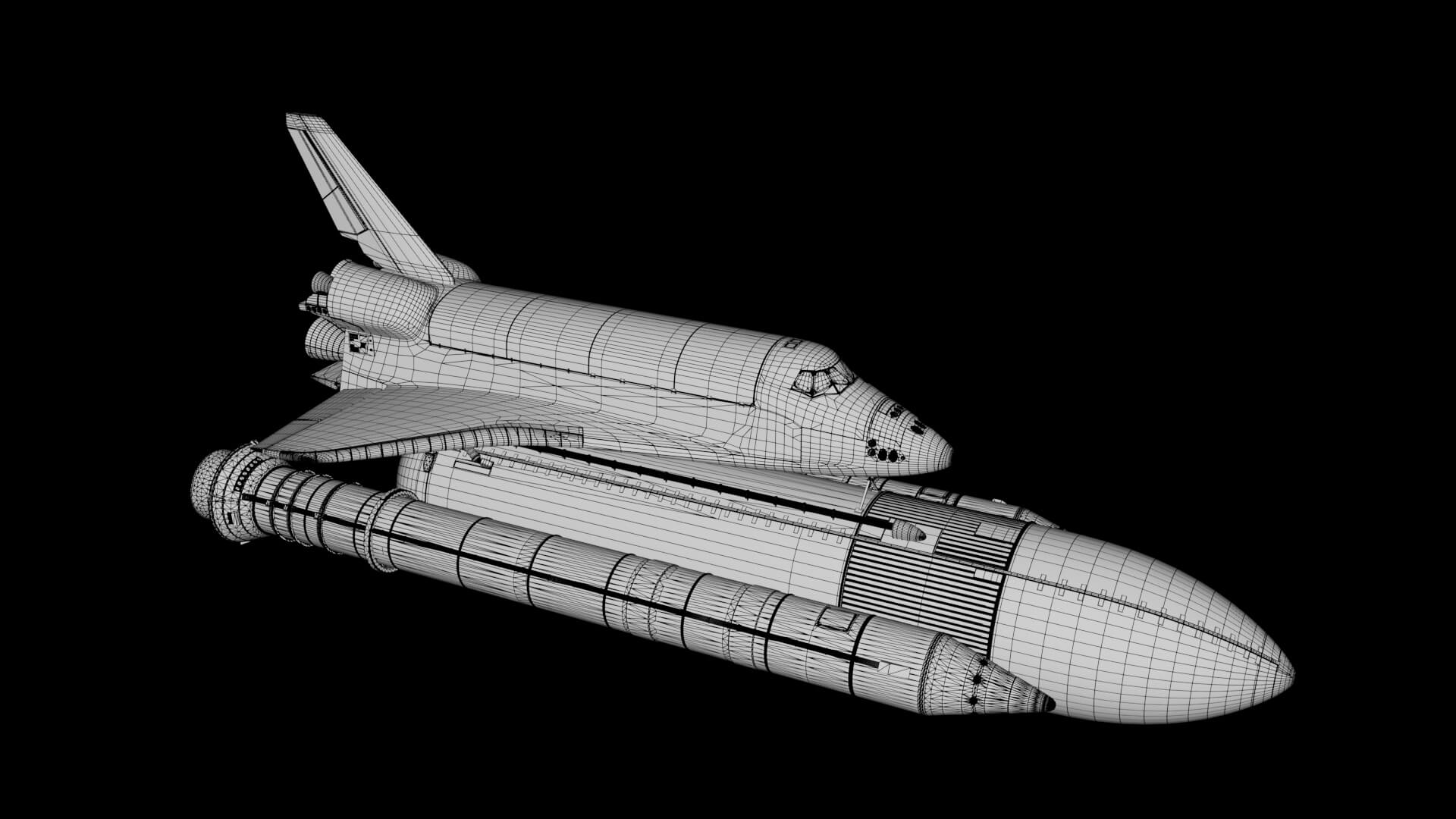 Space Shuttle NASA - 3D Model by yousaf