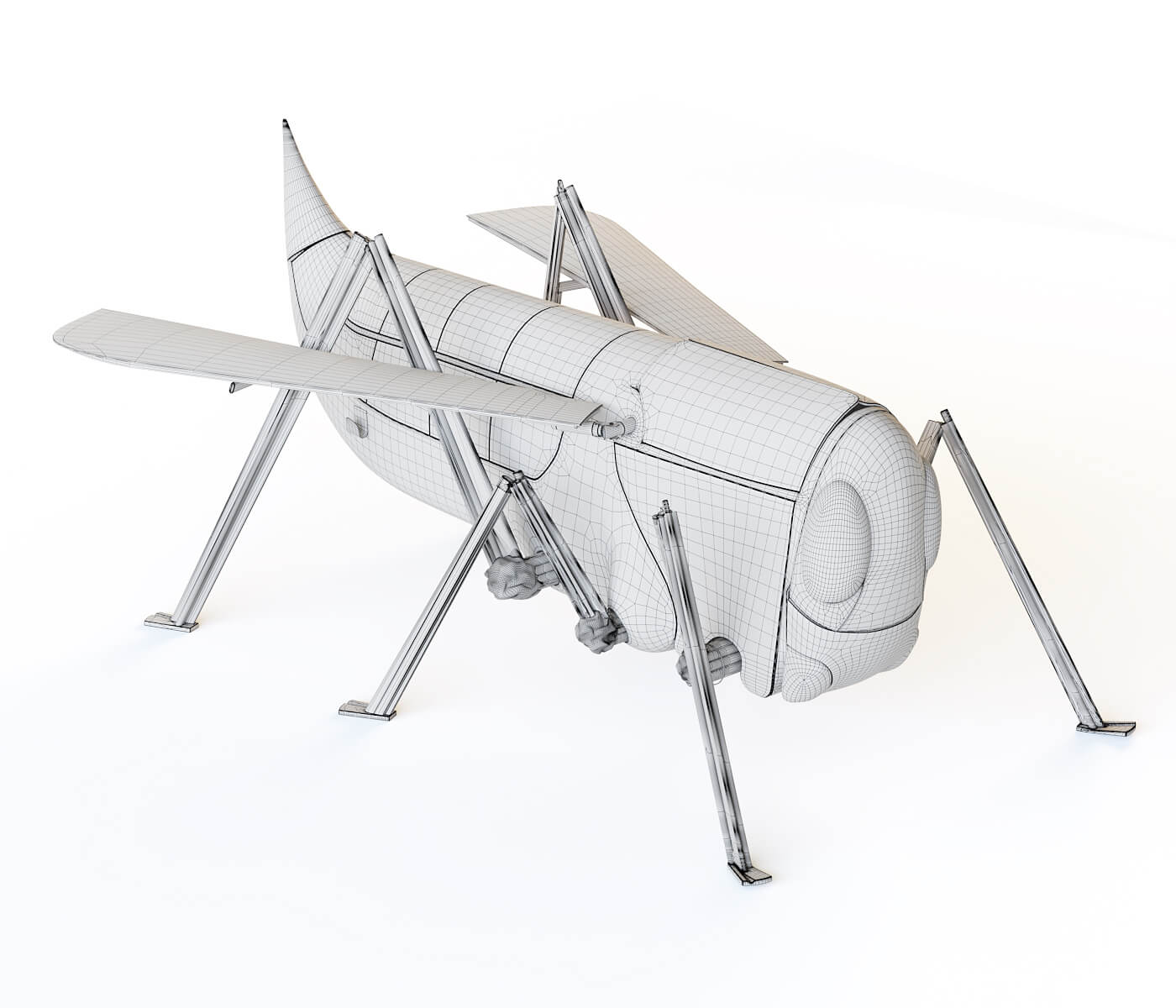 Bar Table Locust - 3D Model by Yousee_Studio