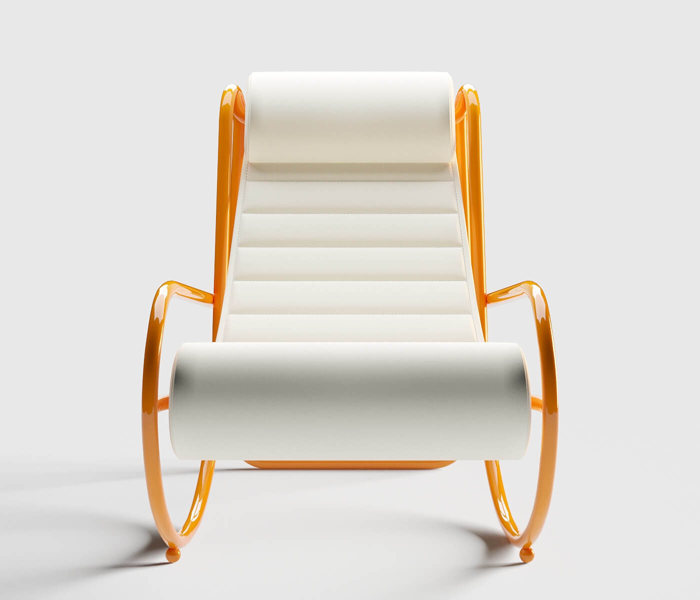 Locus Solus Orange Armchair by GAE Aulenti - 3D Model by Yousee_Studio