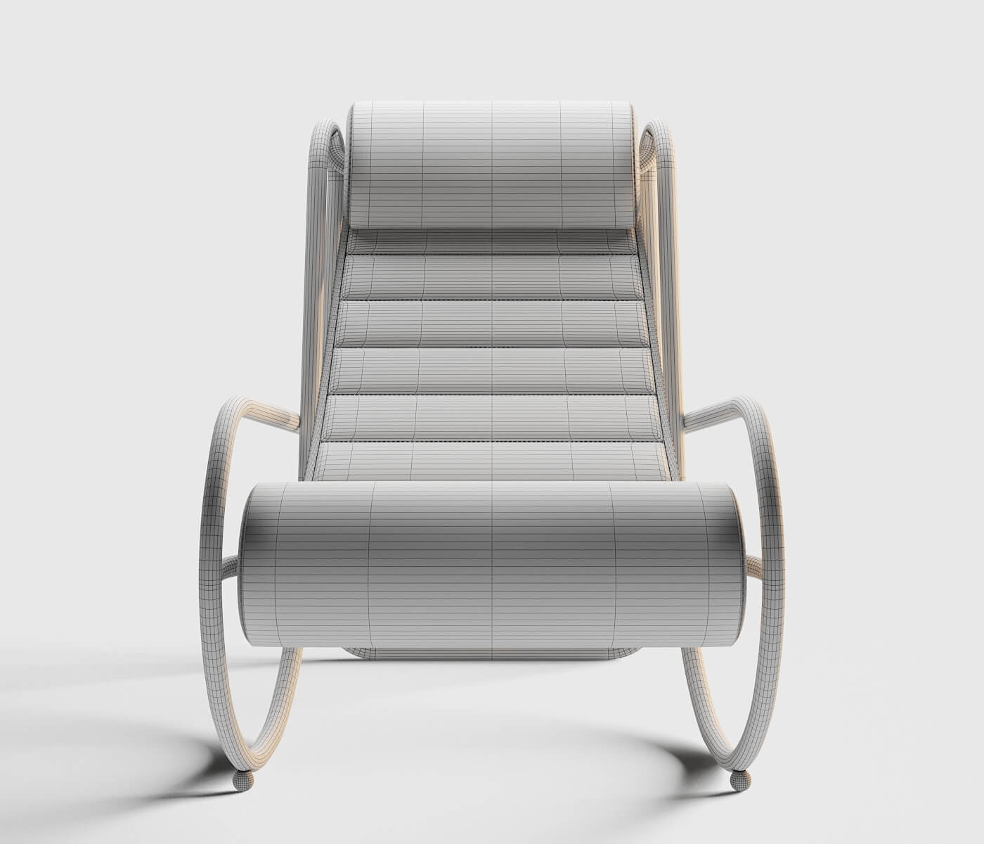 Locus Solus Orange Armchair by GAE Aulenti - 3D Model by Yousee_Studio