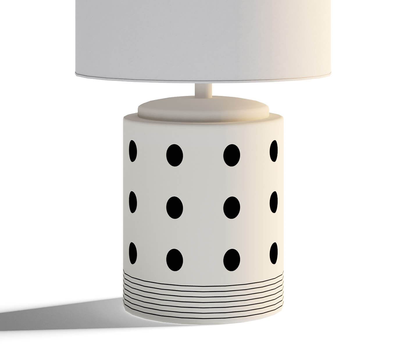 Table Lamp Polky Dots - 3D Model by Yousee_Studio
