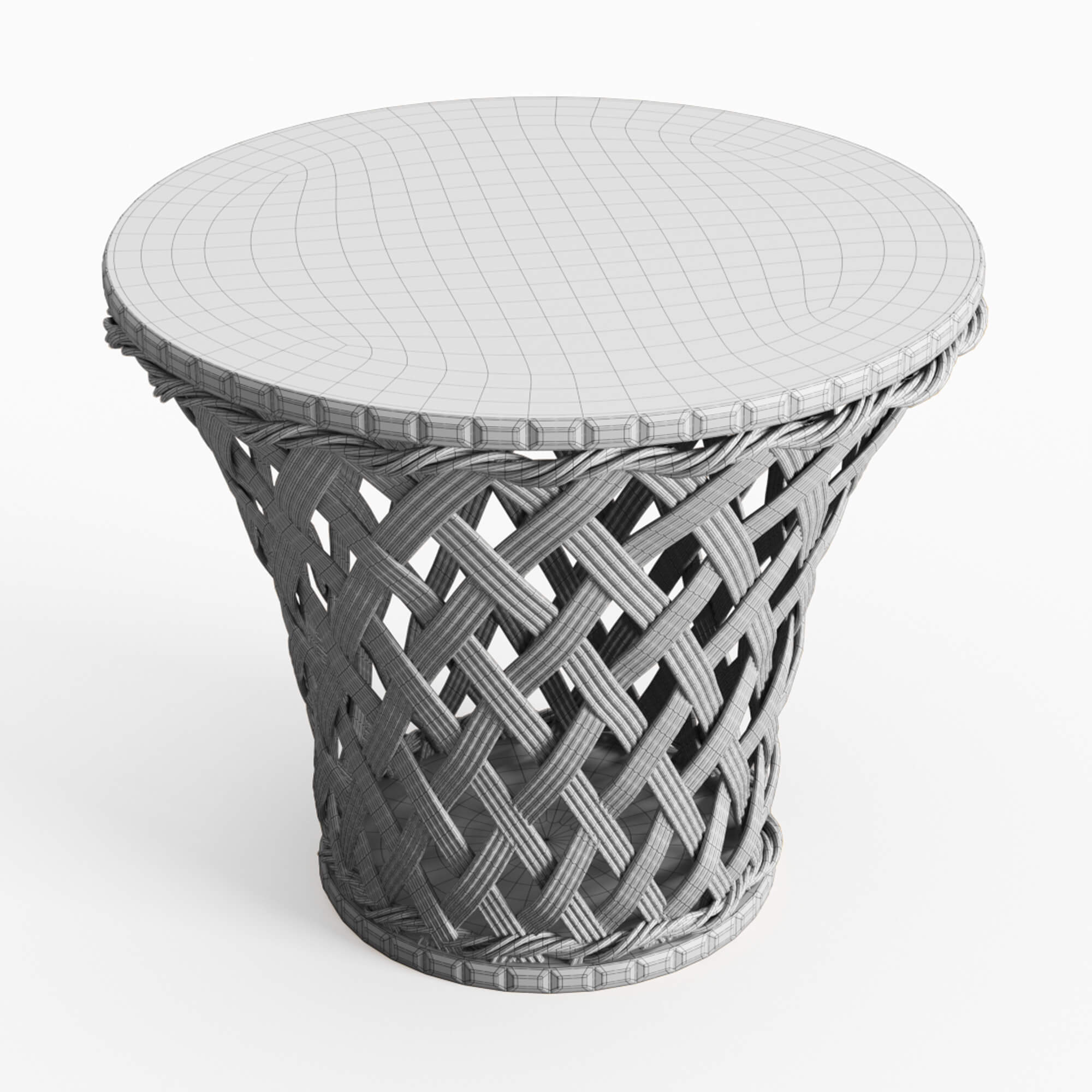 Basket Table - 3D Model by Yousee_Studio