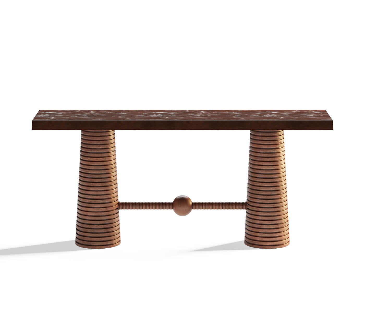 Wooden Console Table - 3D Model by Yousee_Studio
