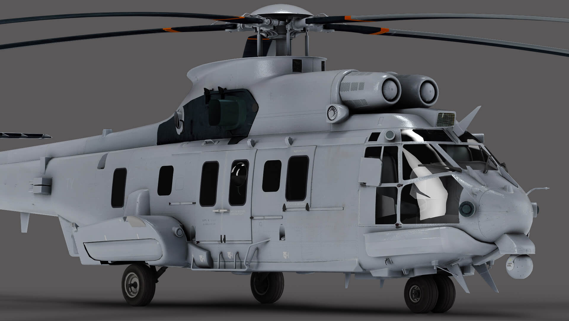 Eurocopter EC 725 - 3D Model by youssef