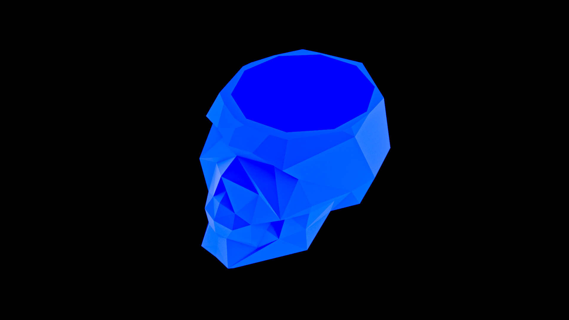 Skull Stylisation - 3D Print Model by Yurecs