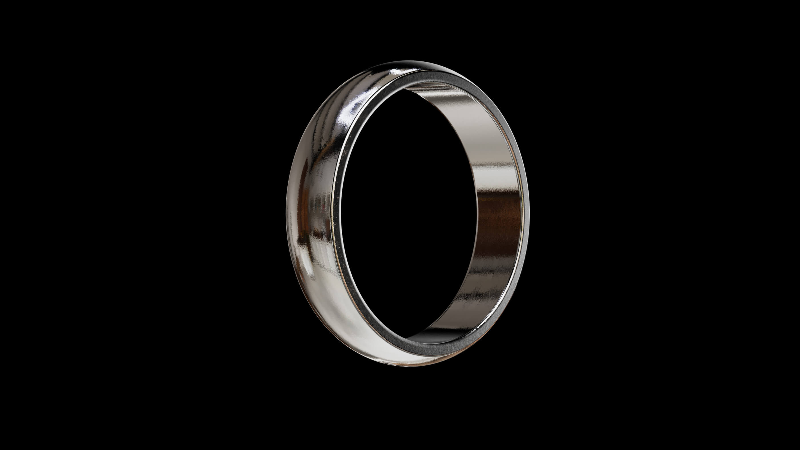 Solid Classic Wedding Ring - 3D Model by Yurecs