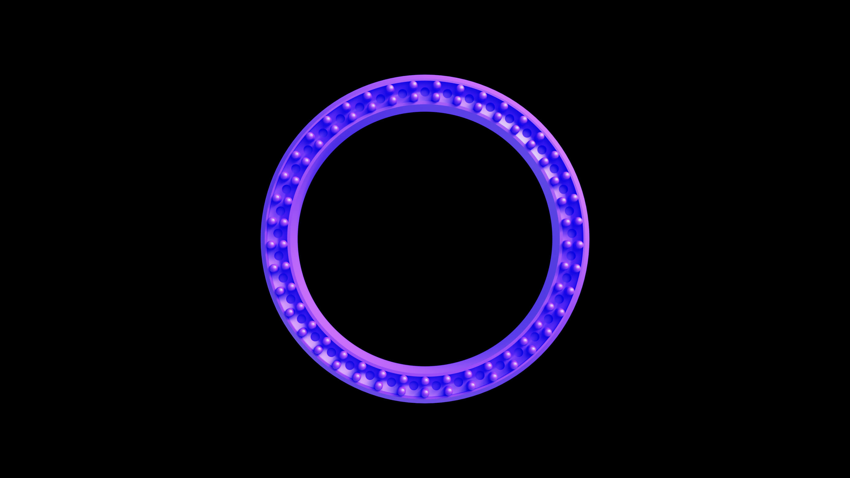 Solid Eternity Convex Ring With Stone - 3D Print Model by Yurecs