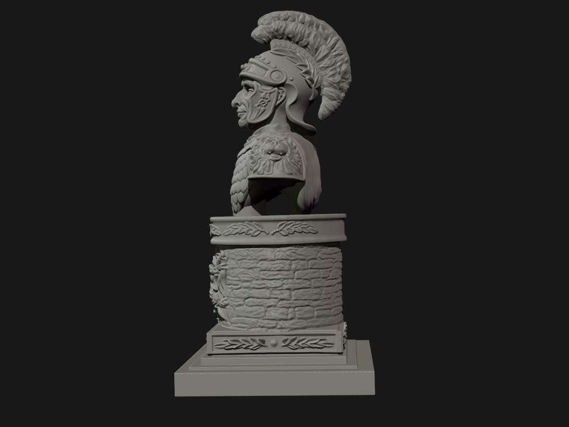 Roman Soldier - 3D Model by Yurgen Drob