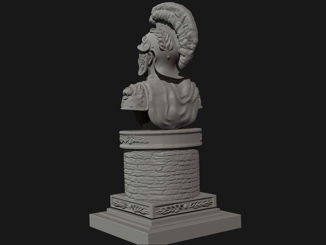 Roman Soldier - 3D Model by Yurgen Drob