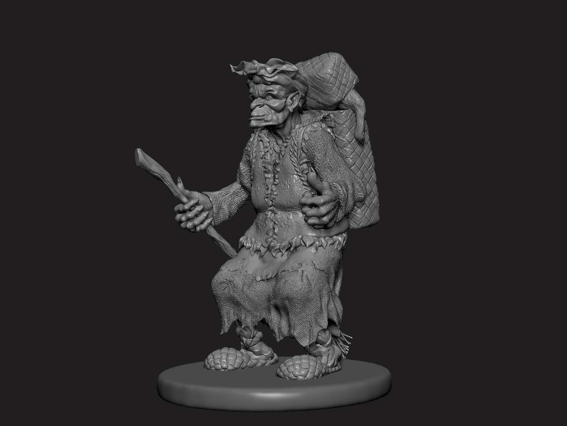 Forest Witch - 3D Print Model by Yurgen Drob