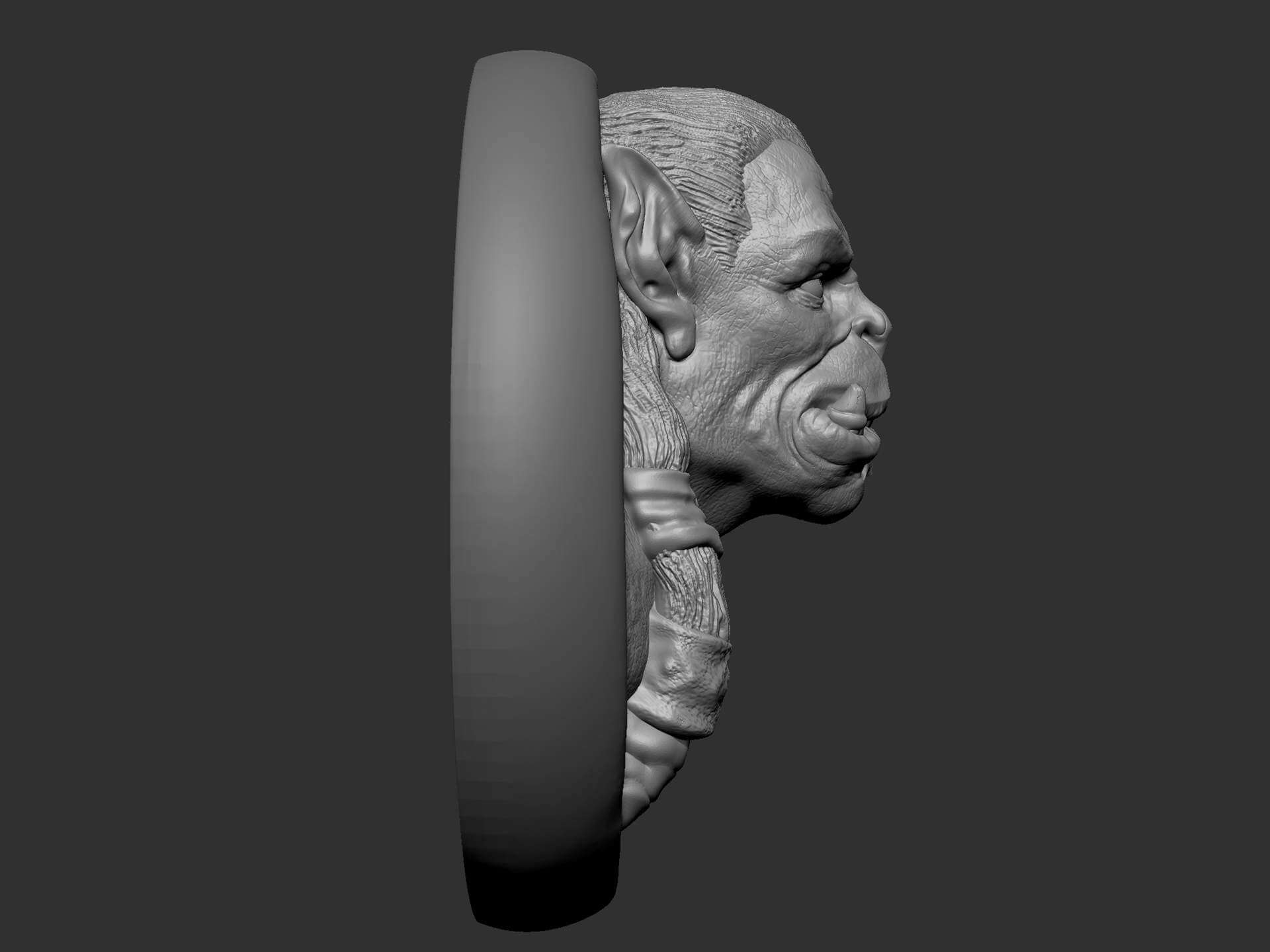 Durotan Plaque - 3D Model by Yurgen Drob