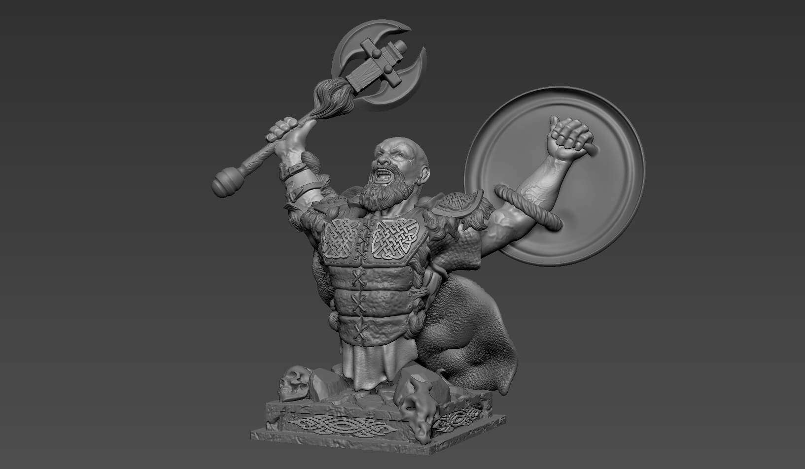 Statue of a Tyrant - 3D Model by Yurgen Drob