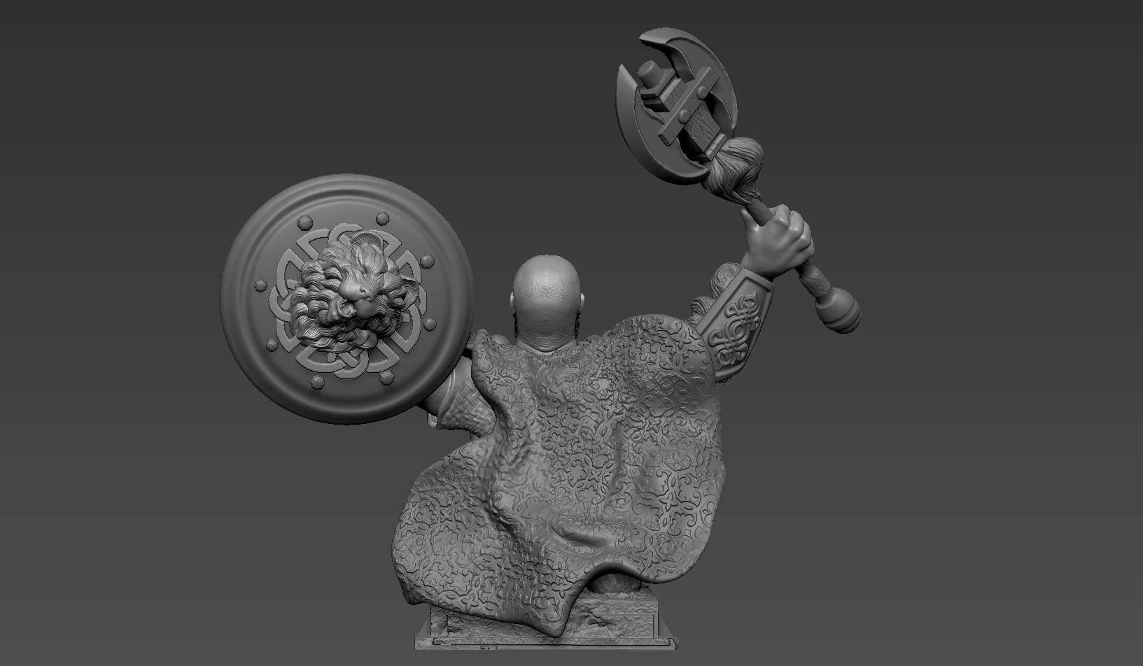 Statue of a Tyrant - 3D Model by Yurgen Drob